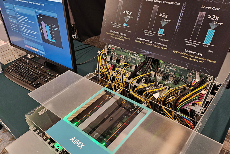 SK hynix Debuts First GDDR6-AiM Accelerator Card 'AiMX'